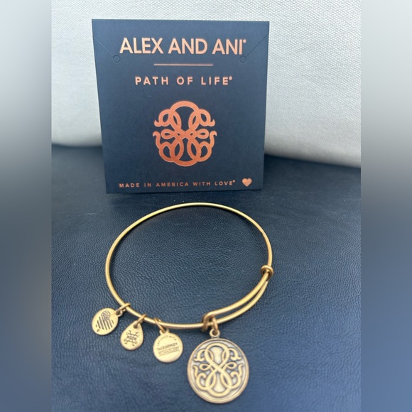 Alex and Ani | Jewelry | Alex And Ani Path Of Life Bracelet Gold | Poshmark